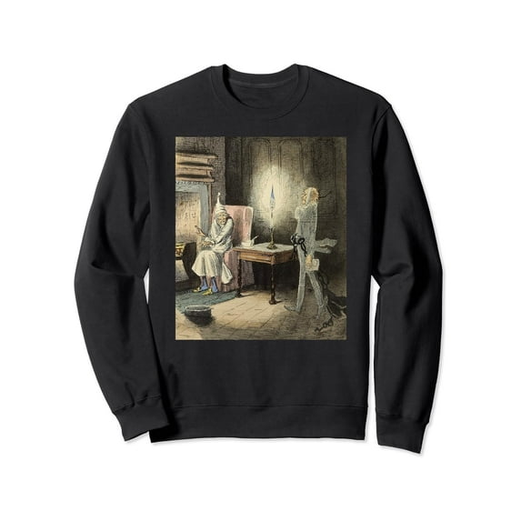 A Holiday Carol Scrooge T-Shirt Art-Ghost of Jacob Marley Sweatshirt ...