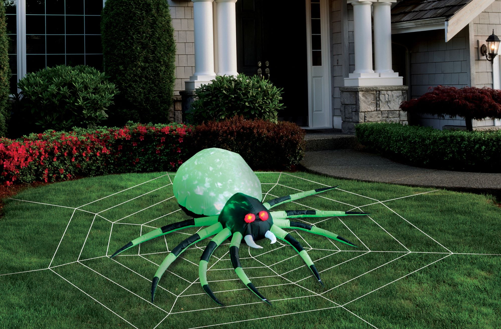 A Holiday Company 5ft Inflatable Spider, Halloween Outdoor Yard ...
