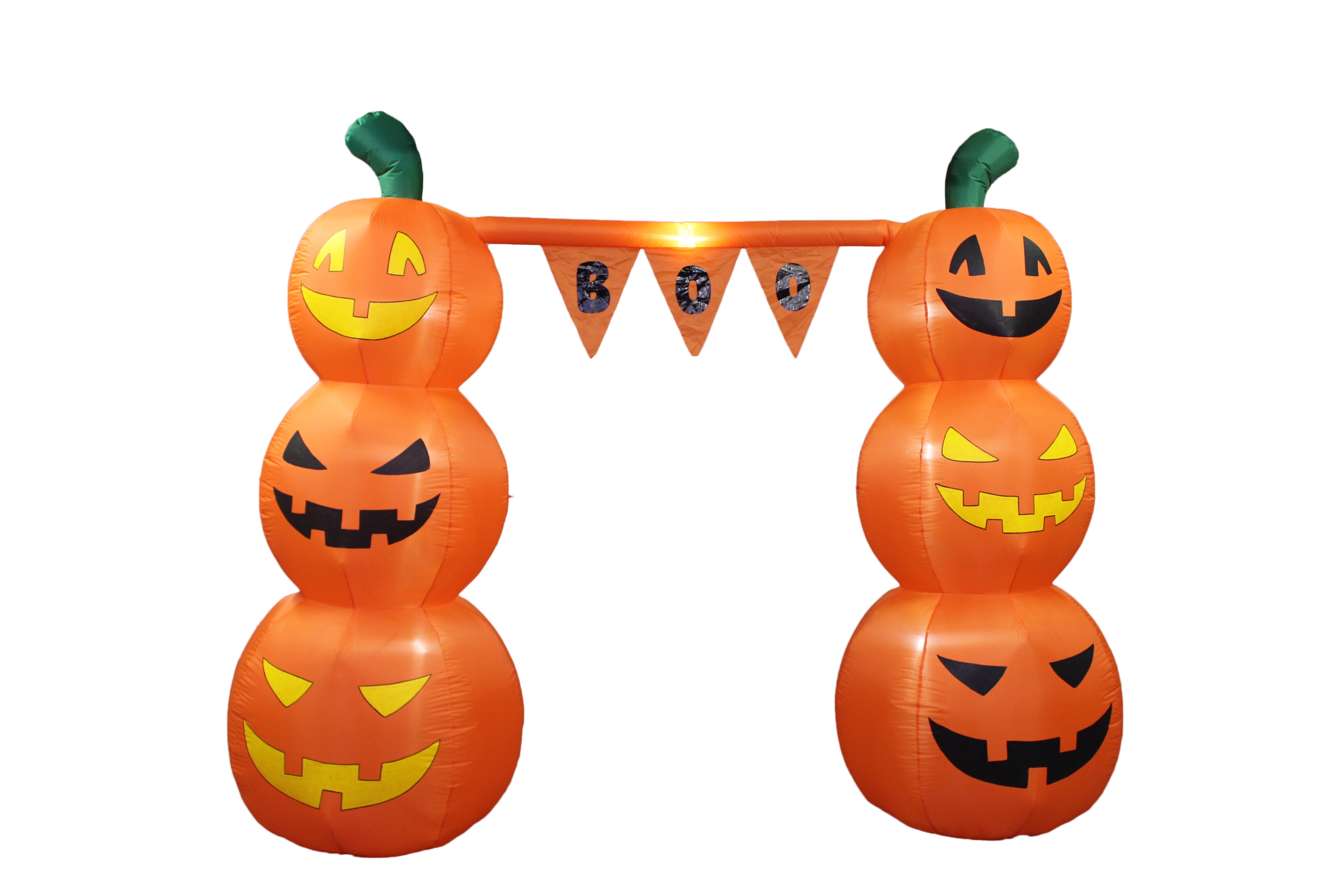 A Holiday Company 8FT Inflatable Pumpkin Banner Archway, 8 ft Tall ...
