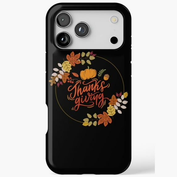 A Holiday Dinner Themed Thanksgiving Turkey iPhone 11 through 17 Pro ...