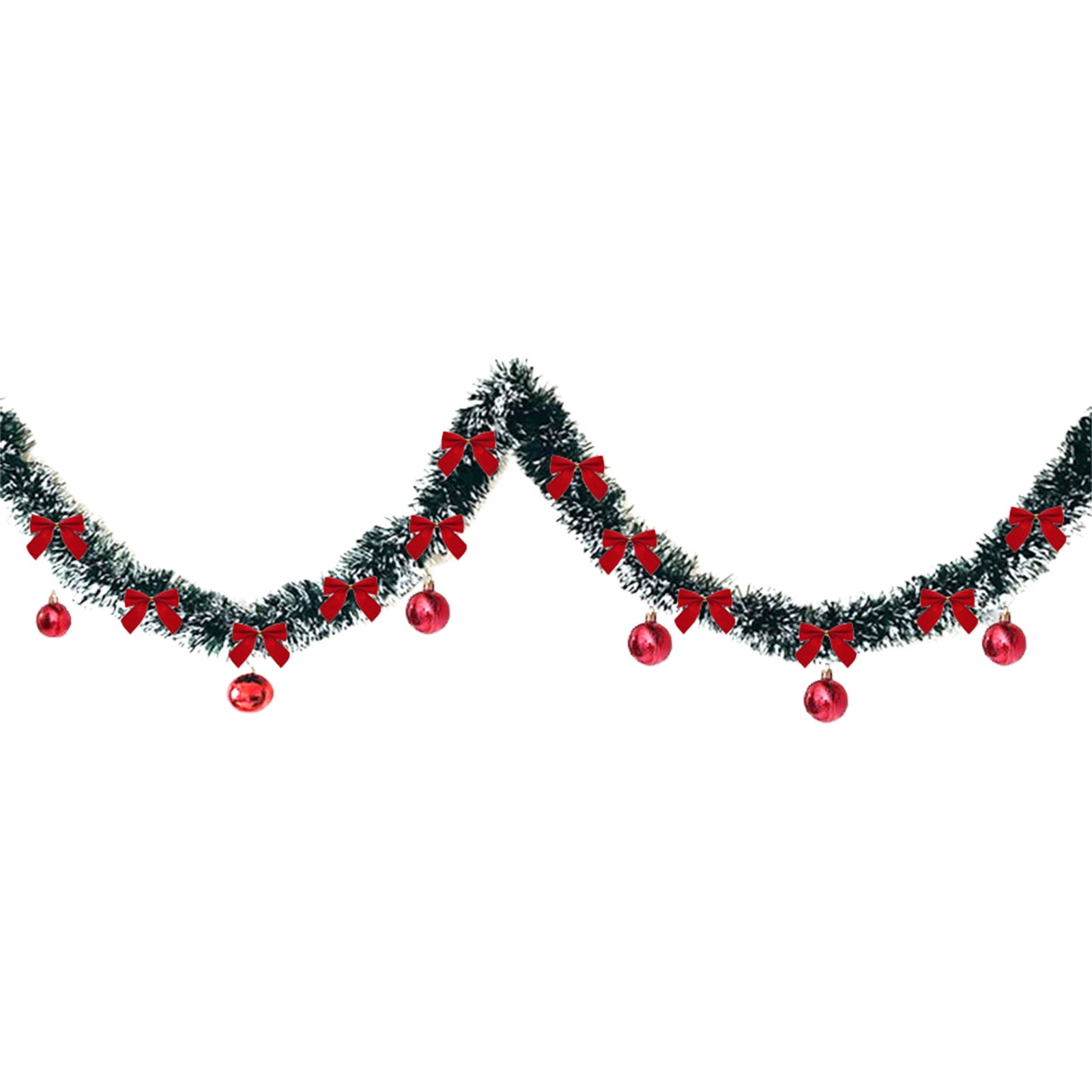 A Holiday Garland A With Drawstring Floral Ribbon 2 Meters Long With ...