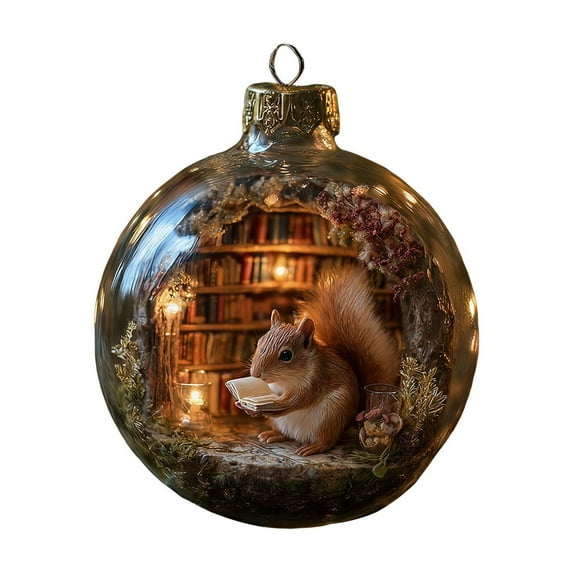 A Holiday Tree Ornaments Bookstore Animals Series Reading Companions ...