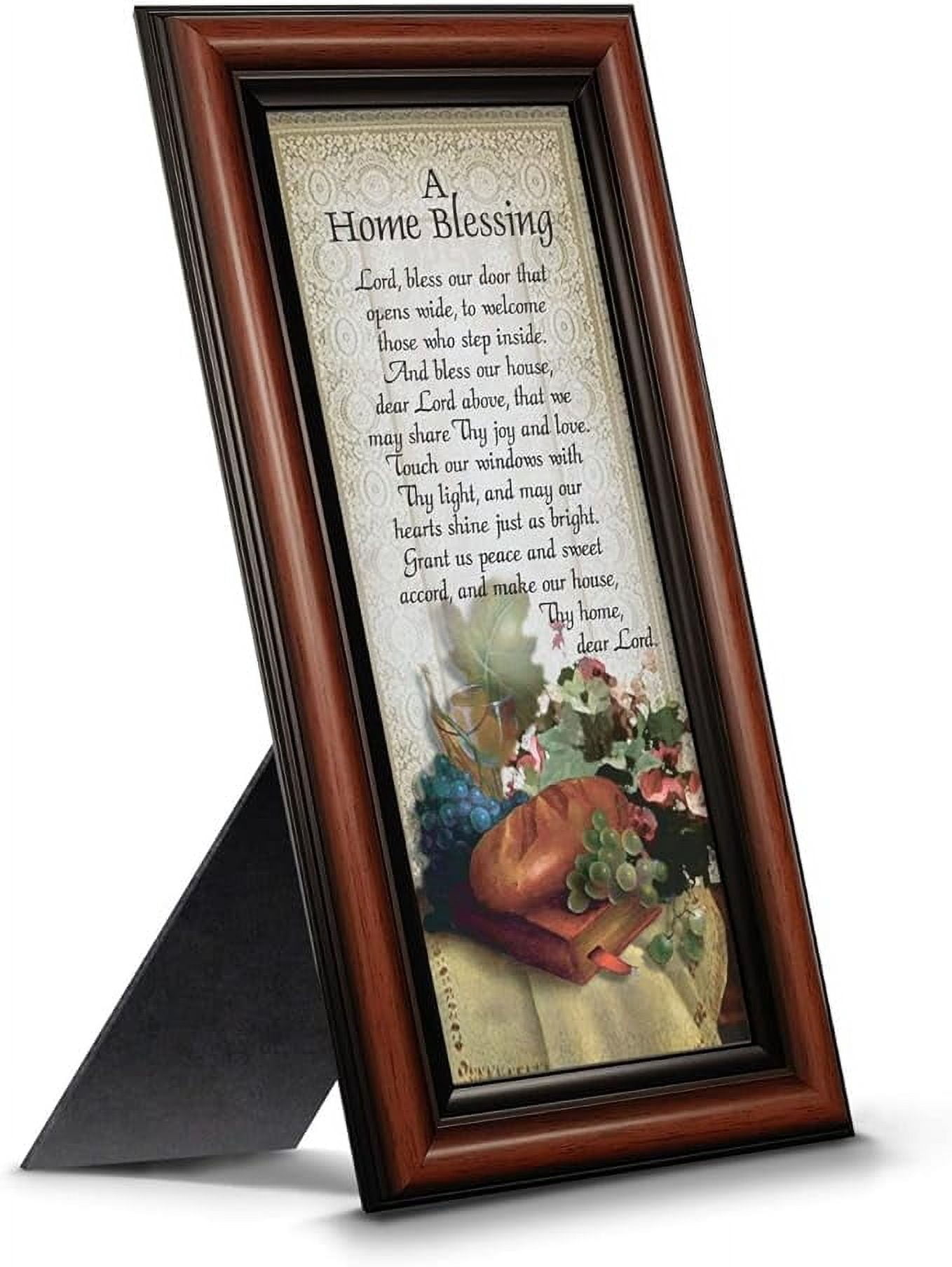 A Home Blessing Framed Poem for New Home Owners, God Bless This Home ...