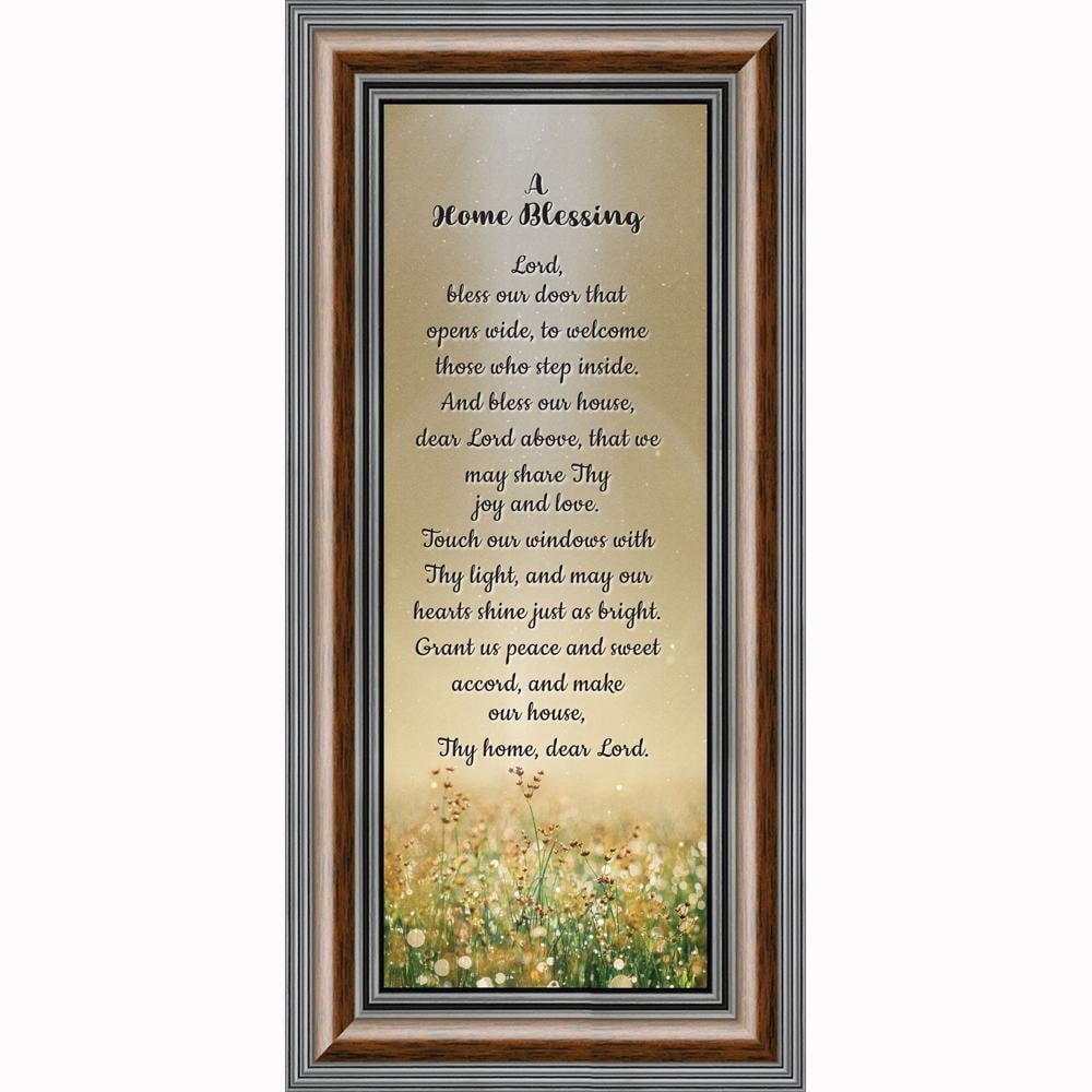 A Home Blessing, God Bless This Home Sign, Home Blessing Décor, 4x10 ...