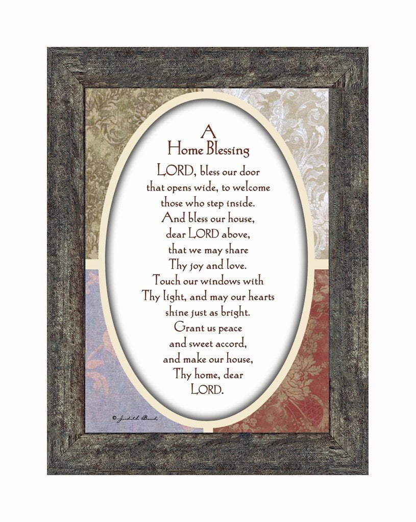 A Home Blessing for a New House or Homeowners, God Bless this Home ...