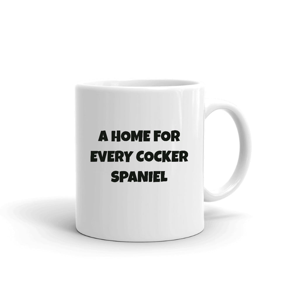 A Home For Every Cocker Spaniel Fun Style Ceramic Dishwasher And ...
