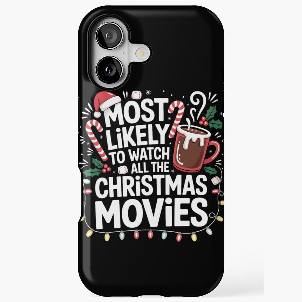 A Hot Cocoa Movie Mug Protective Case for iPhone 11 12 13 14 15 16 17 Pro Max - Walmart.com
