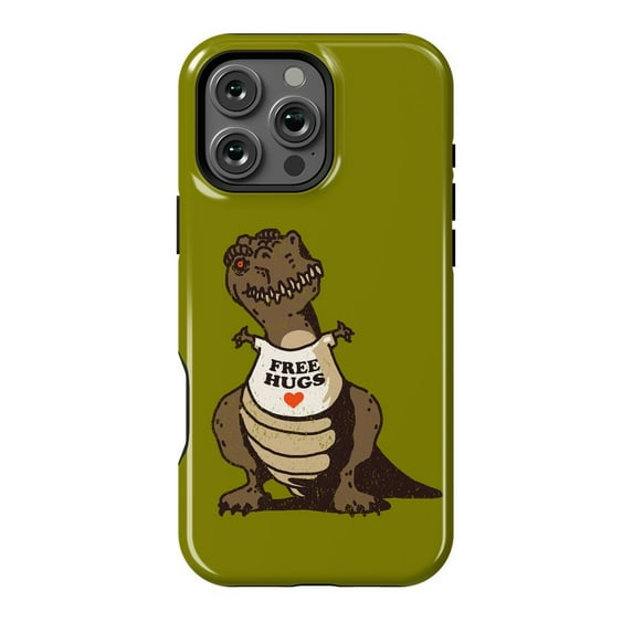 A Humorous T-Rex Offering Free Hugs Themed Design Tough Case for iPhone ...