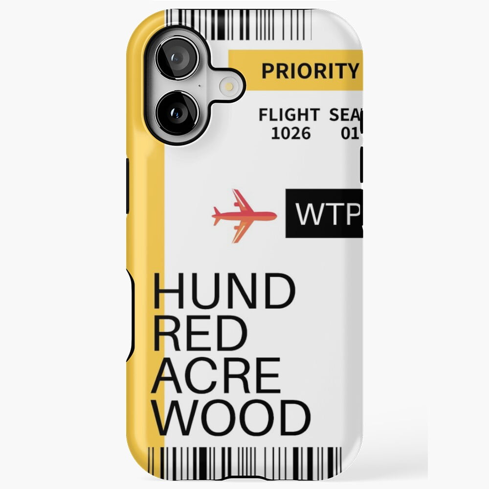 A Hundred Acre Wood Pass Protective Case for iPhone 11 12 13 14 15 16 ...