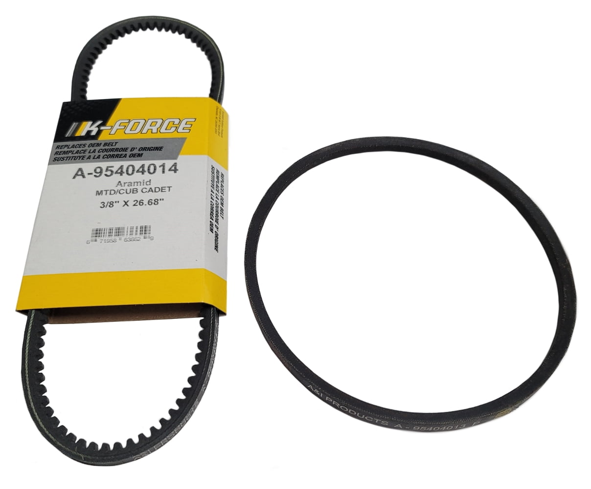 A&I Auger & Drive Belt Set for Snowblower - A-95404013A - Walmart.com