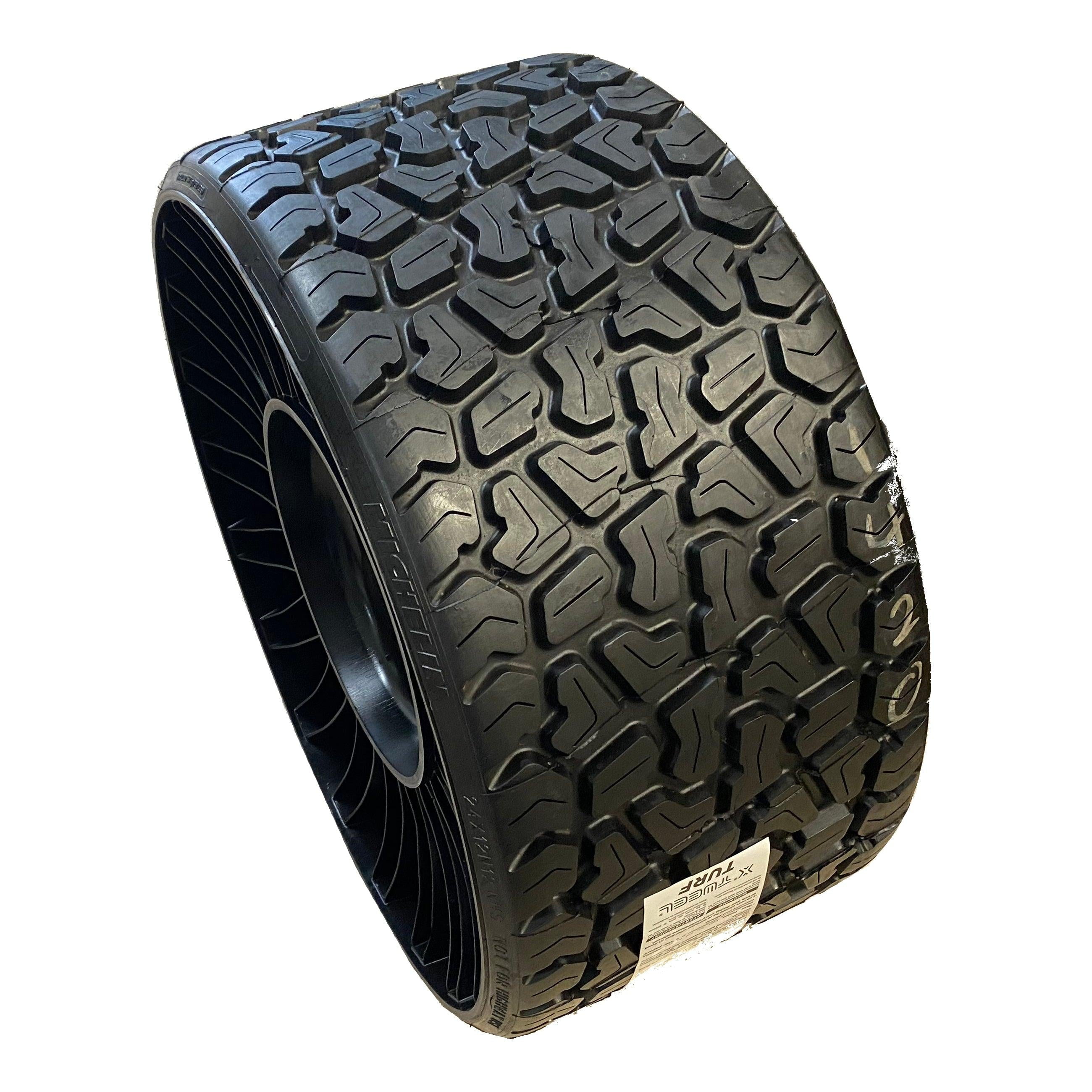 A&I Products 24x12N12 X-TWEEL Turf 4LUG - High Speed Airless Radial ...