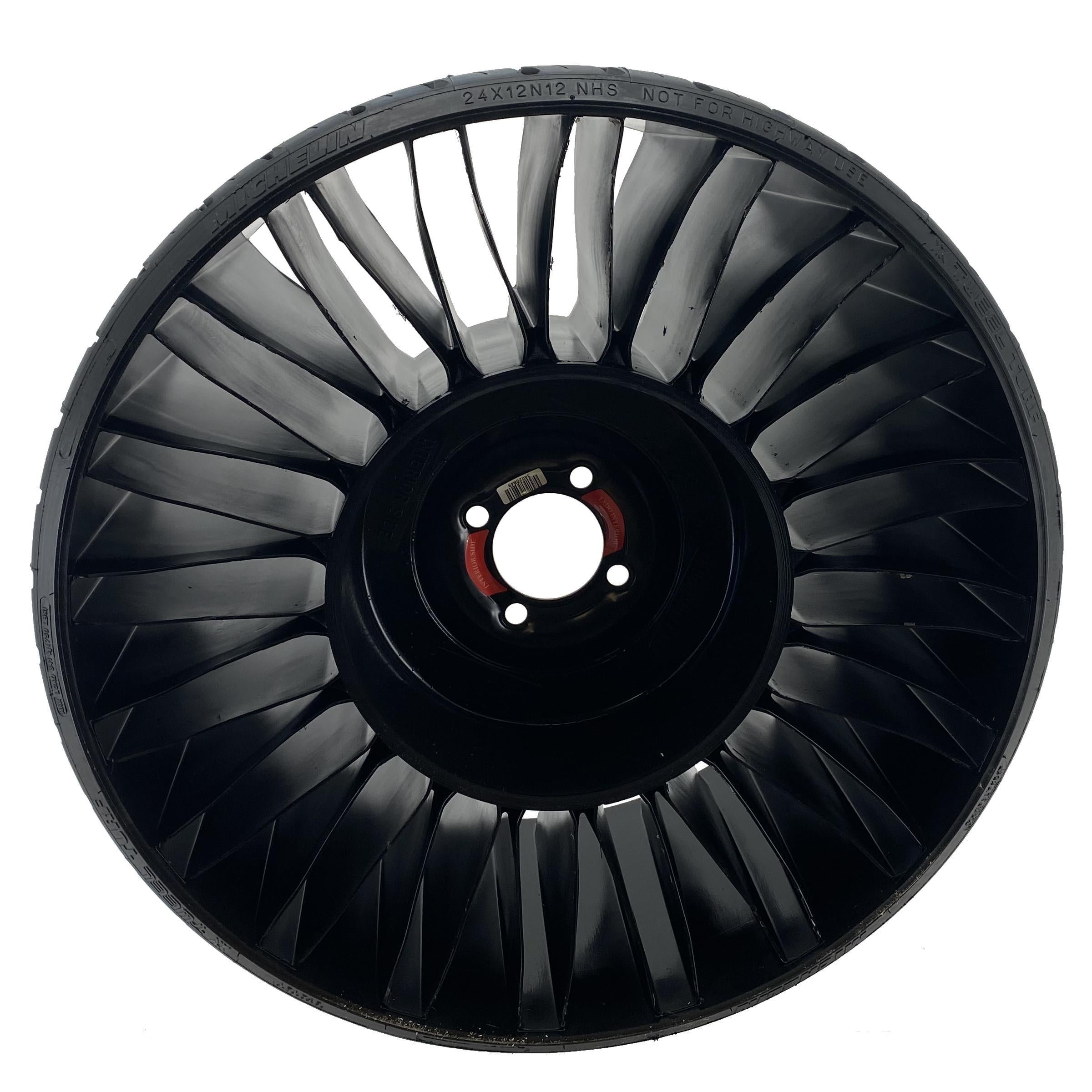 A&I Products 24x12N12 X-TWEEL TURF Airless Radial Tire - 4LUG ...