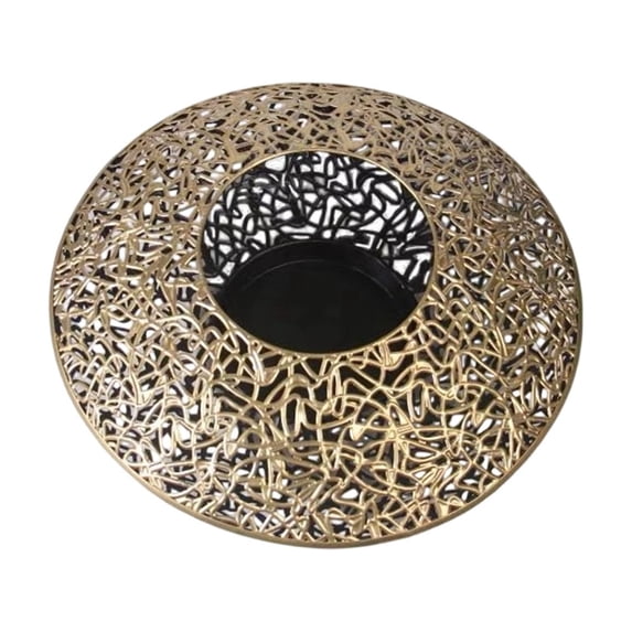 A Iron Bird Nest Flower Vase With Glass Insert For Wall Decoration ...