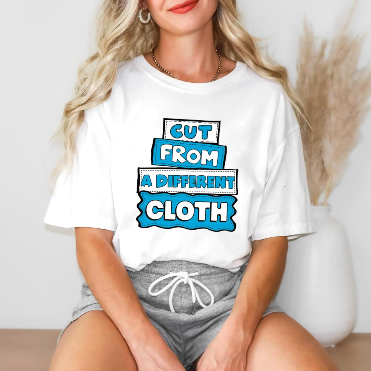 A J 9 Powder Blue Sneaker Match White Comfort Color T-Shirt Cloth, for men & women, up to size ...