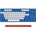 A.JAZZ Wireless Mechanical Keyboard, Dual Mode BT5.0/2.4G with 87 TKL Hot Swap Bluetooth Gaming ...