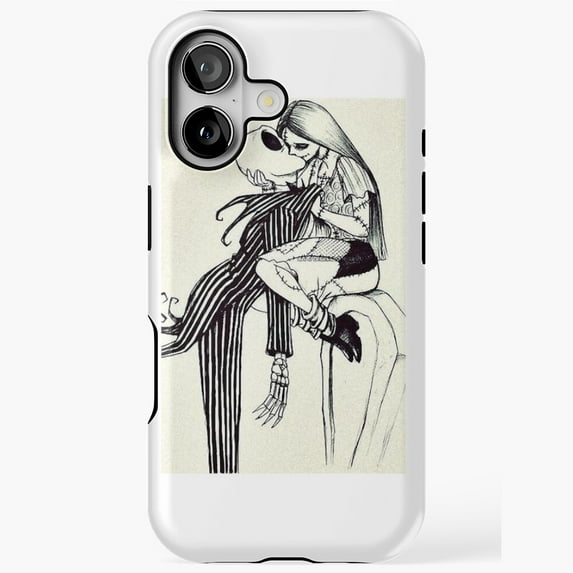 A Jack And Sally Life Protective Case for iPhone 11 12 13 14 15 16 17 ...