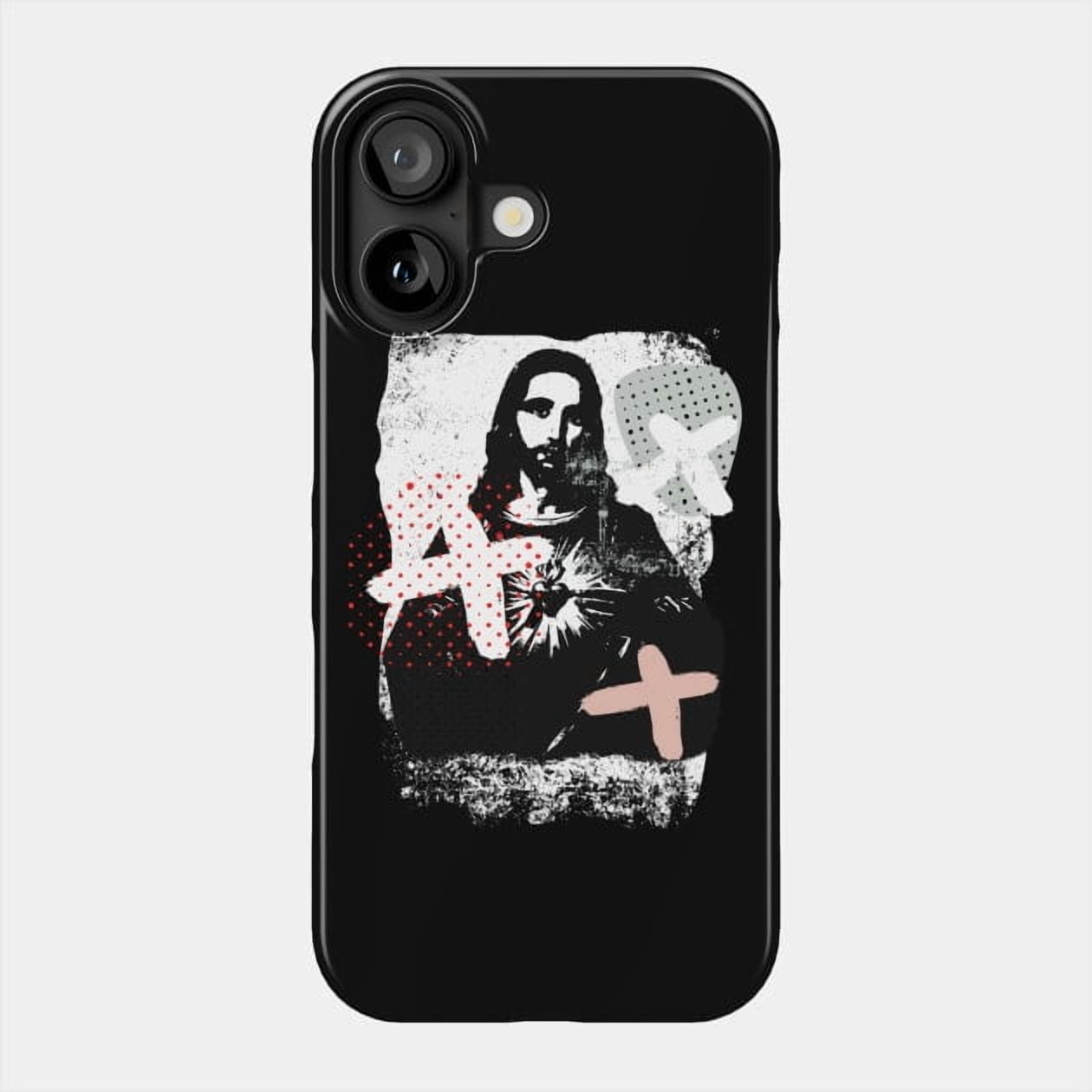 A Jesus Sacred Heart with a Catholic Religious and Devotional Art Case ...
