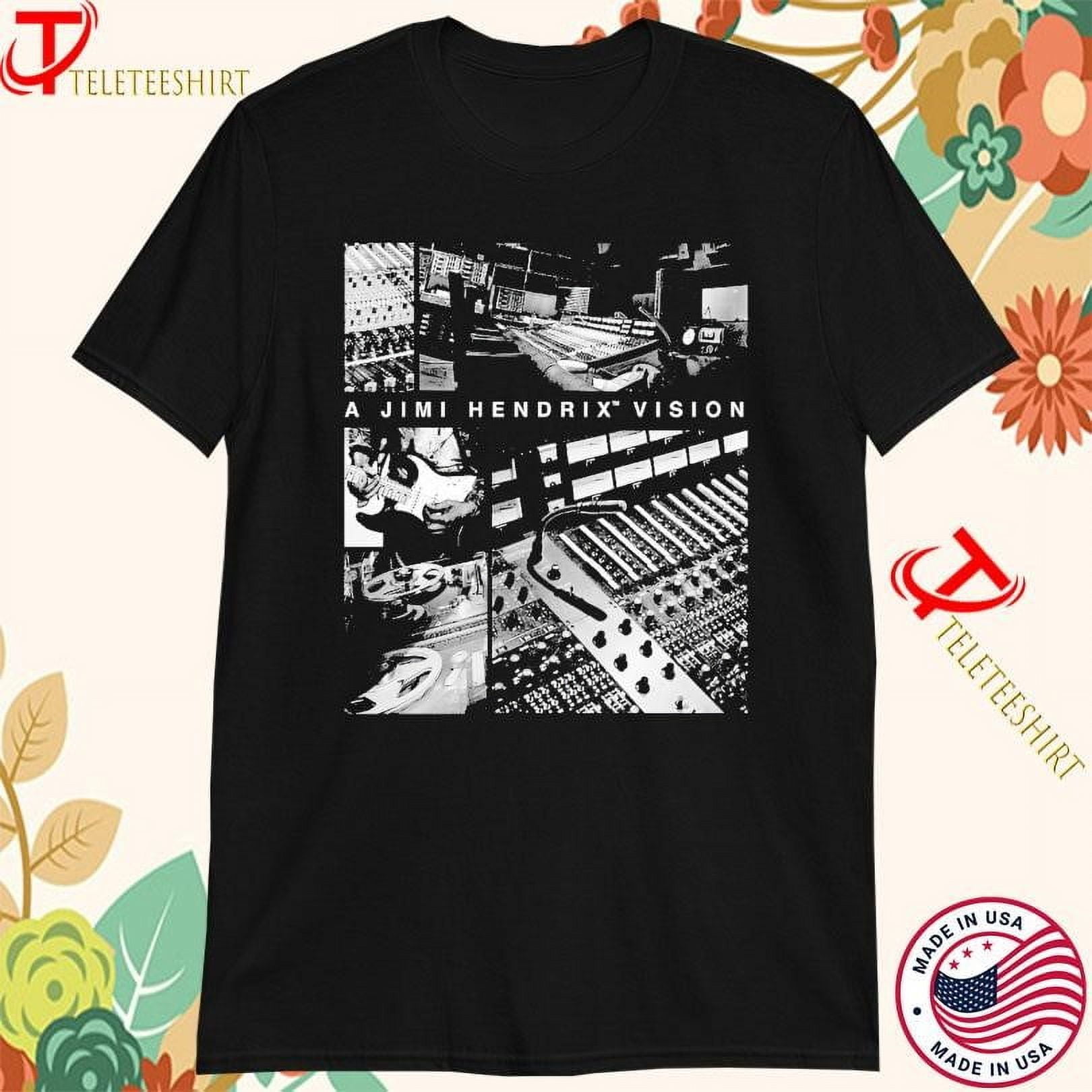 A Jimi Hendrix Vision T-shirts - Walmart.com