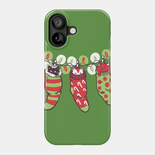 A "Jingle Meow" Ugly Sweater by Tobe Fonseca with a Funny Case for ...