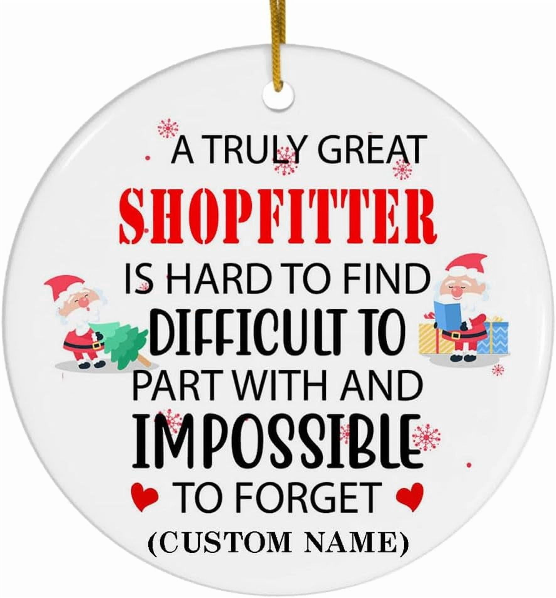 A Job Made Us Coworkers Funny Ornament - Keepsake for Work Bestie for ...