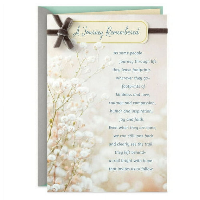 Hallmark Mahogany Religious Sympathy Greeting Card (They, 51% OFF