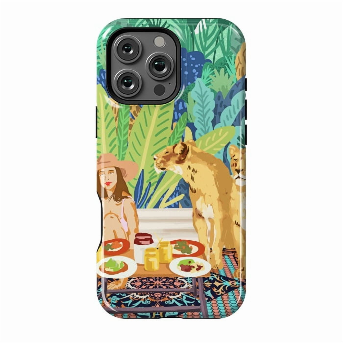 A Jungle Breakfast Themed Wild And Adventurous Meal Tough Case for ...