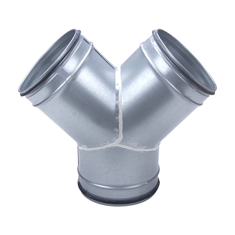 A-KARCK Duct Splitter for Dryer Vent Hose 6 inch, Y Shape Duct ...