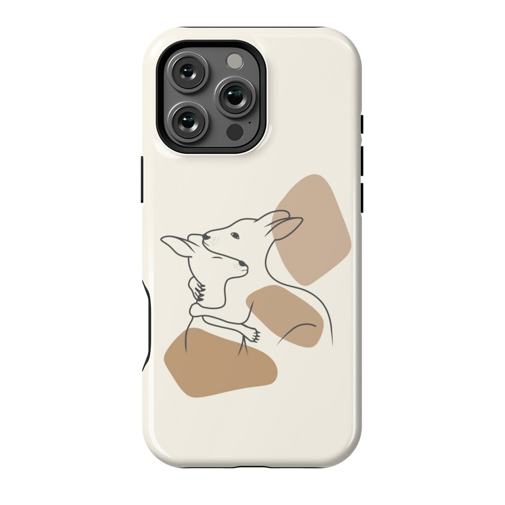 A Kangaroo Love Themed Adorable And Heartfelt Animal Tough Case for ...