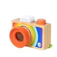 A Kids Wooden Camera Toy Kaleidoscope With Rotating Lens For Visual ...