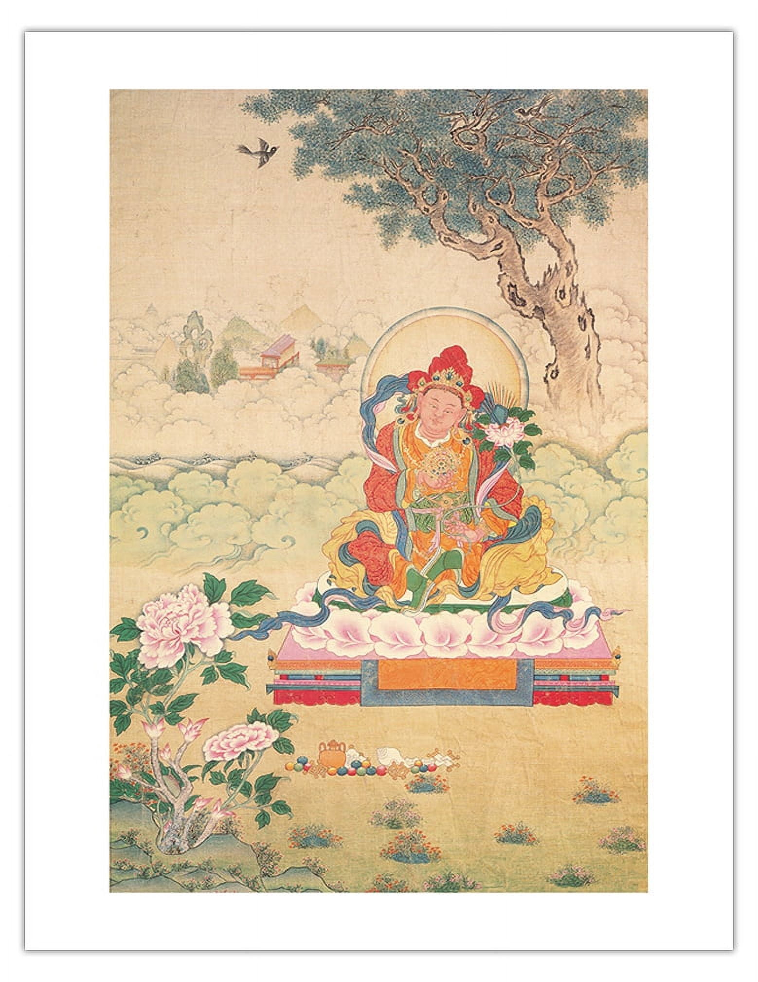 A King of Shambhala - Kalachakra Tantra - Vintage Tibetan Thangka ...