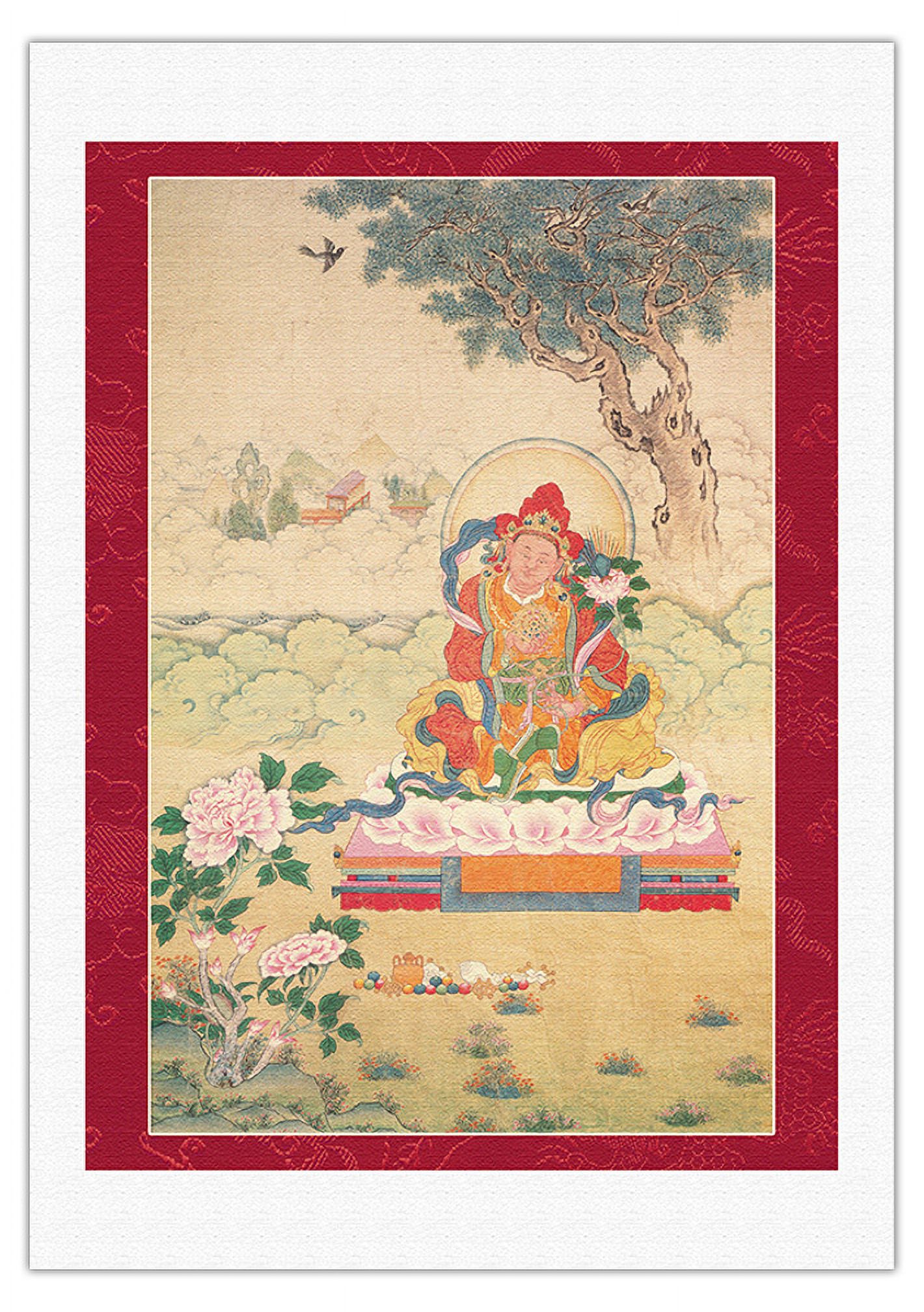 A King of Shambhala - Kalachakra Tantra - Vintage Tibetan Thangka ...