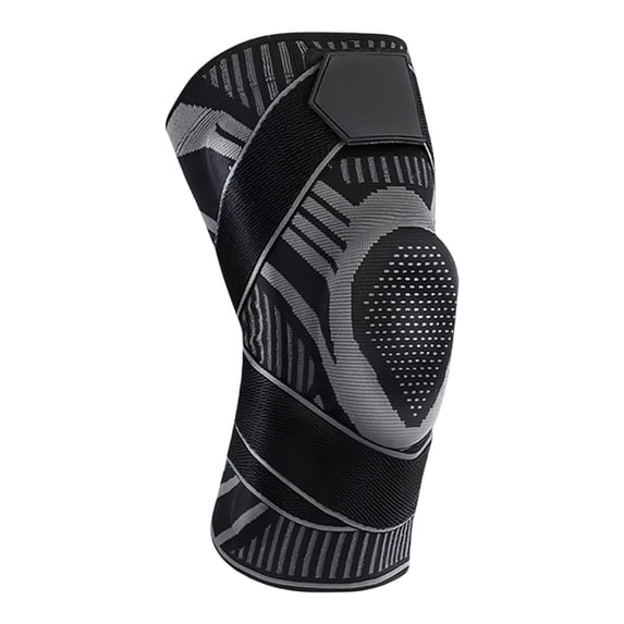 A Knee Brace With Gel Pad For Shock Absorption Joint Support Adjustable ...