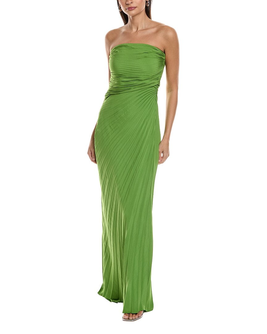A.L.C. womens Bianca Maxi Dress, 6, Green - Walmart.com