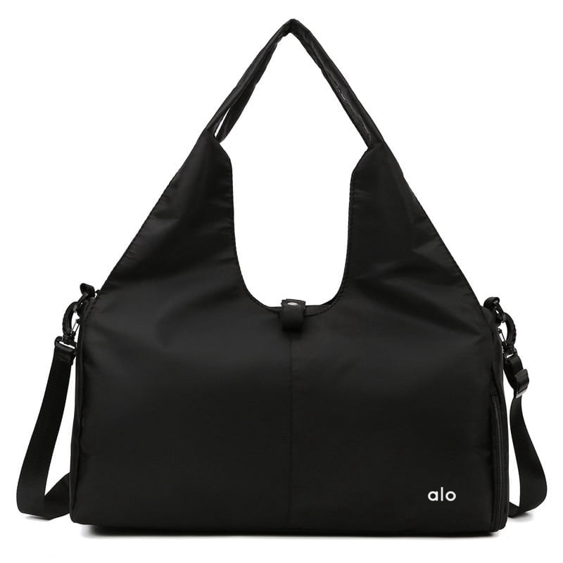 A-L-O Yoga Gym Bag for Women with Shoes Compartment & Wet Dry Storage ...
