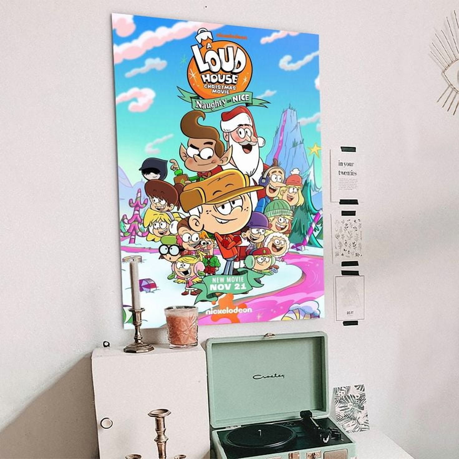 A LOUD HOUSE CH.RIS.TM.AS MOVIE - NAUGHTY OR NICE Poster Size 24''x36 ...