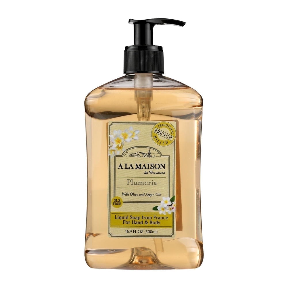 A La Maison French Liquid Hand Soap - Plumeria - 16.9 fl oz - Walmart.com