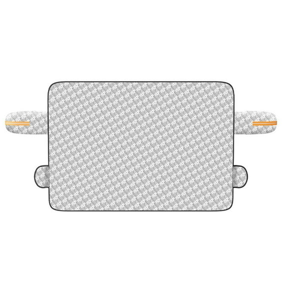 A Large Double Layer Magnetic Suction Car Snow Cover Car Sunshade Front ...