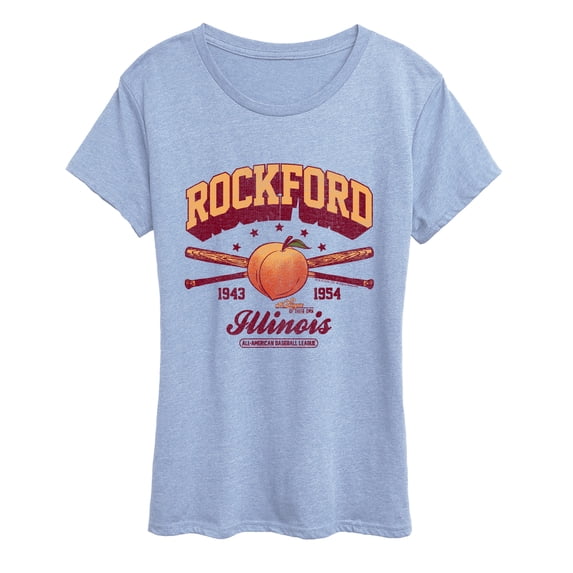 A League Of Their Own - Rockford Peaches Baseball - Women's Short ...