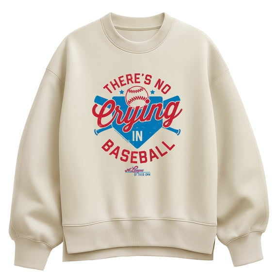 A League Of Their Own - There's No Crying In Baseball Red & Blue ...