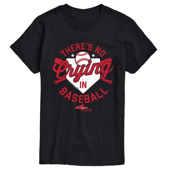 A League Of Their Own - There's No Crying In Baseball Red - Men's Short ...