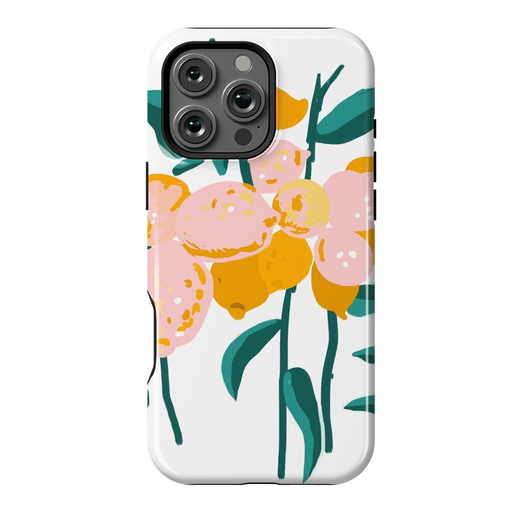 A Lemon Love Themed Zesty And Romantic Fruit Design Tough Case for ...