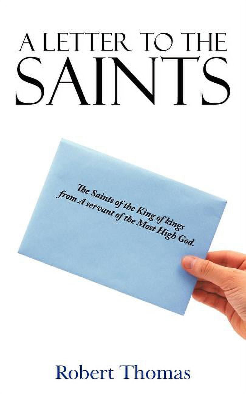 A Letter to the Saints, (Paperback) - Walmart Business Supplies
