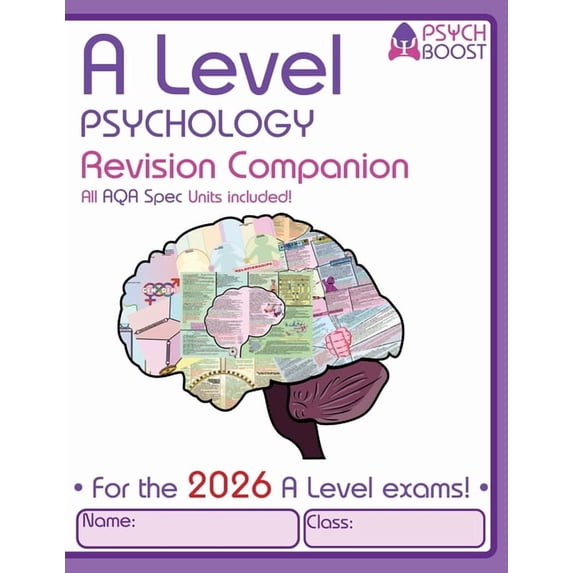 A Level Psychology Revision Companion 2026 Edition: Complete Mindmap ...