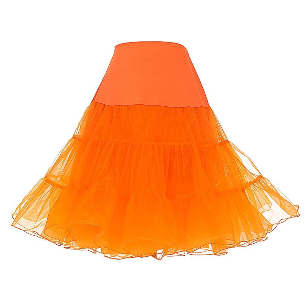 A-Line Hoopless Plus Size White Petticoat Bridal Crinoline for Evening ...