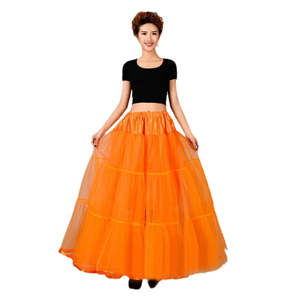 A-Line Hoopless Plus Size White Petticoat Bridal Crinoline for Evening ...