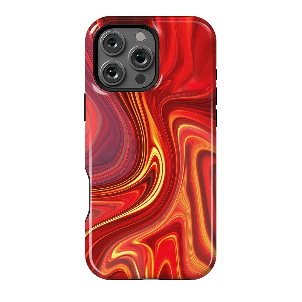 A Liquid Shape Color Themed Abstract And Fluid Art Tough Case for ...