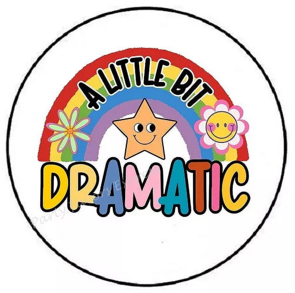 A Little Bit Dramatic Sticker Party Favors Sticker Envelope Seals ...