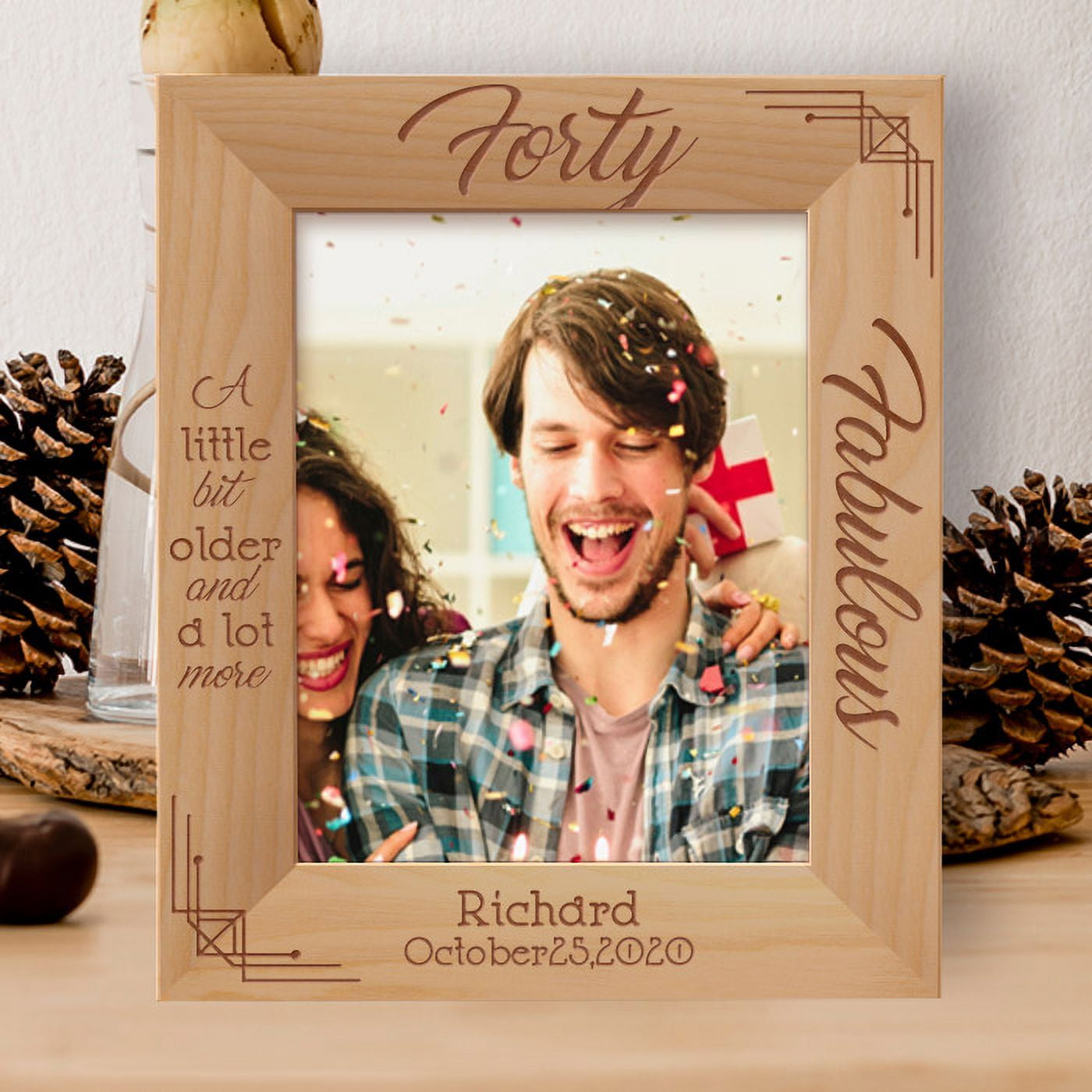 A Little Bit Older And A Lot More Fabulous Personalized Wooden Frame 8 ...