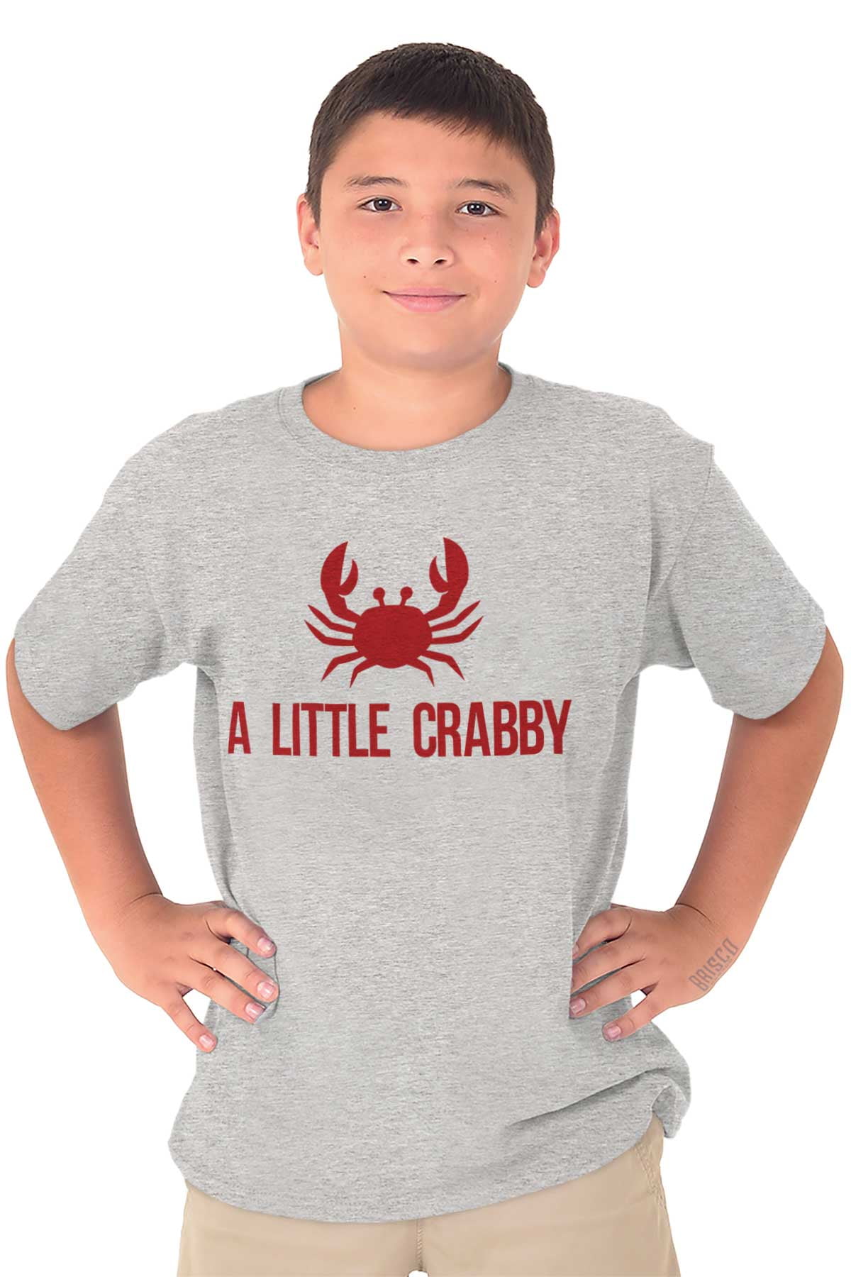 A Little Crabby Cranky Beach Lover Crewneck T Shirts Boy Girl Teen ...