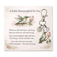 A Little Hummingbirds for You Keychain-A Meaningful Mom Day Gift Filled ...